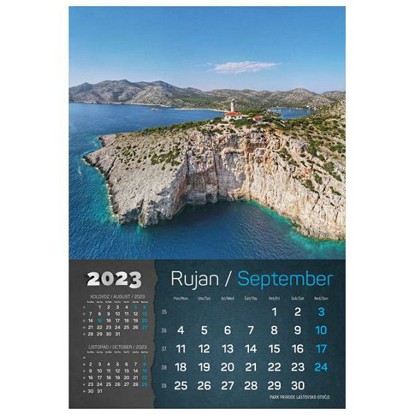 Kalendar Nacionalni parkovi | Izrada kalendara | eklik